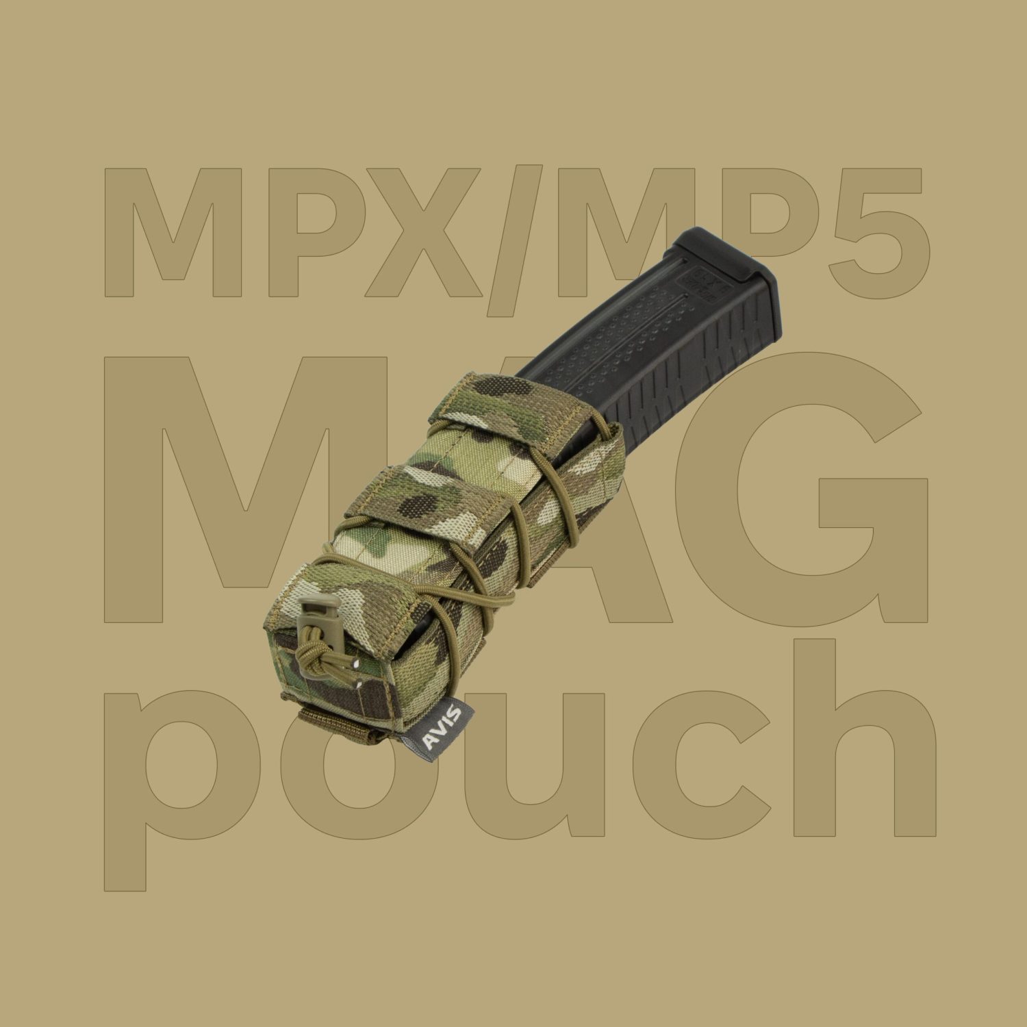 MPX/MP5 MAG POUCH - підсумок для магазинів до MP5/MPX - AVIS GEAR - Тактичне спорядження високої ...
